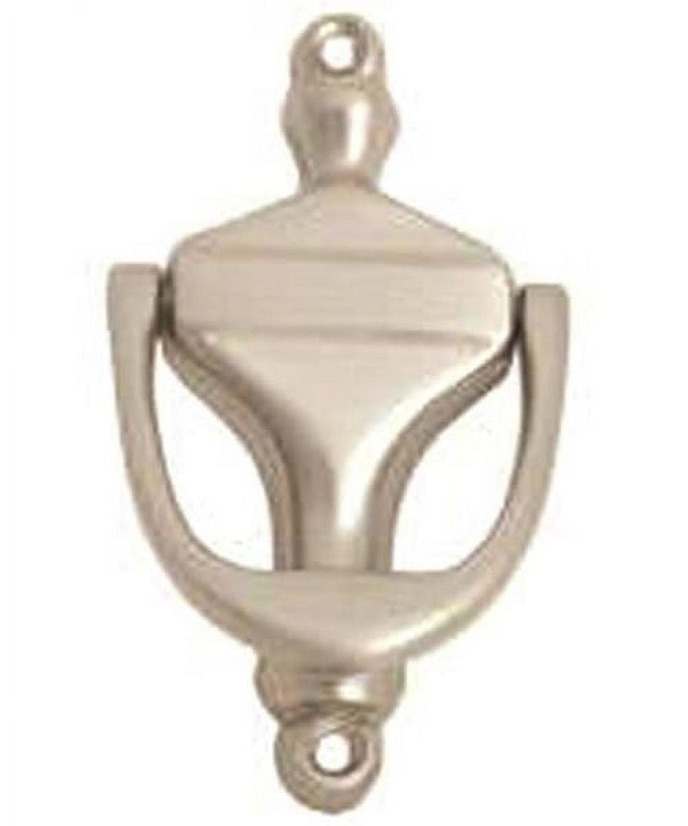 ProSource HR4003SN-PS, 3-3/8 in Surface Mounted Door Knocker Satin ...