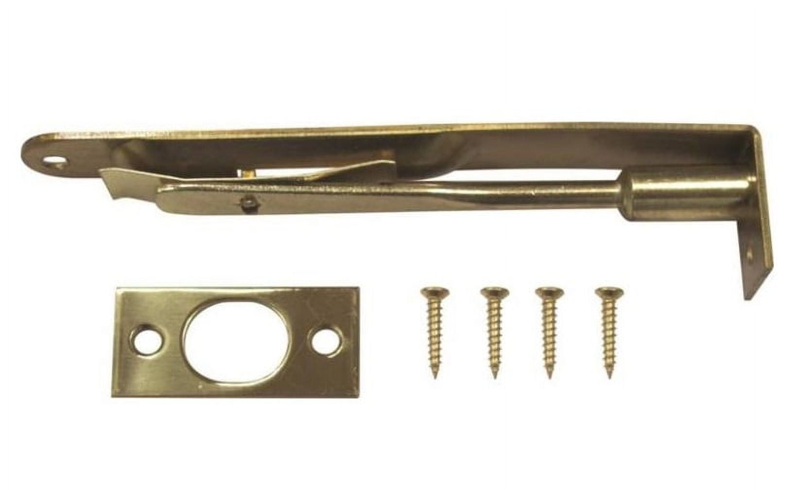 Prosource LR-004-PS Round Corner Flush Bolts, Steel, 6" - Walmart.com