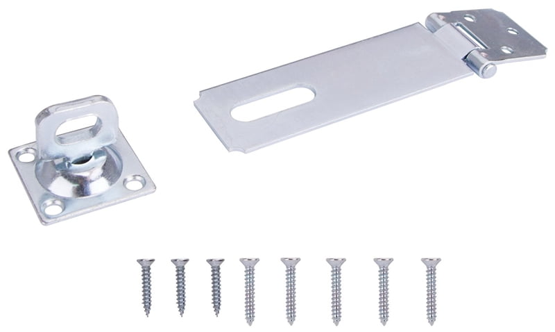 Prosource LR-126-BC3L-PS Swivel Staple Safety Hasps, Zinc Plated, 4-1/2 ...