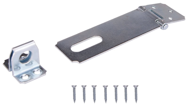 Prosource LR138-BC3L-PS Double Hinge Safety Hasps, Steel , 4" - Walmart.com