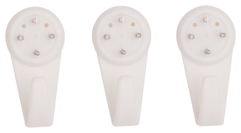 ProSource PH-121122-PS Picture Hanger, 25 lb, Plastic, White, White ...