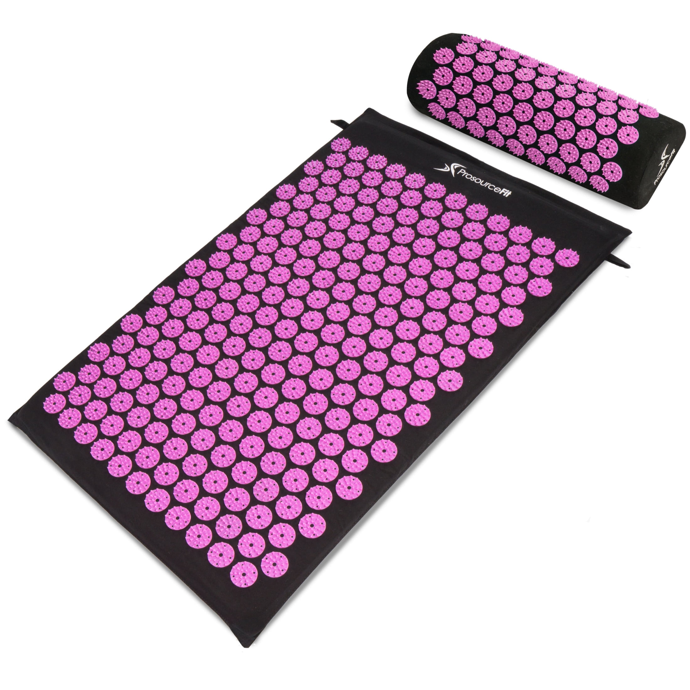 ProsourceFit Acupressure Mat and Pillow Set for Back/Neck Pain Relief ...