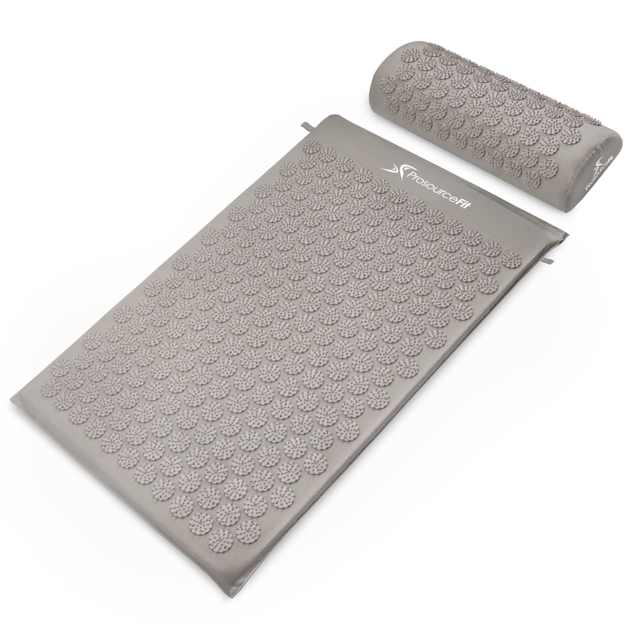 ProsourceFit Acupressure Mat and Pillow Set for Back/Neck Pain Relief ...