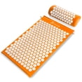 Prosourcefit, Acupressure Mat and Pillow Set, 26.5x16.5 inches, Orange ...