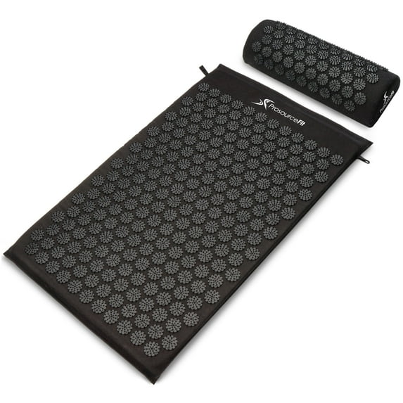 ProsourceFit Acupressure Mat and Pillow Set for Back/Neck Pain Relief ...