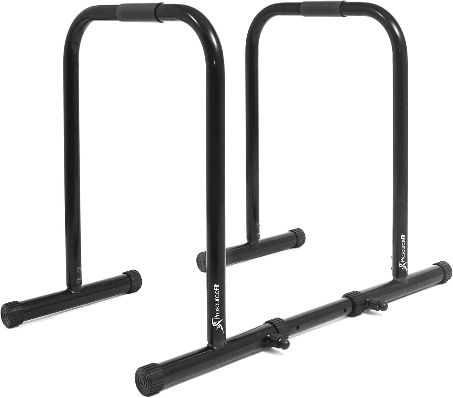 ProsourceFit Power Dip Station Adjustable Height Upper Body Equipment ...