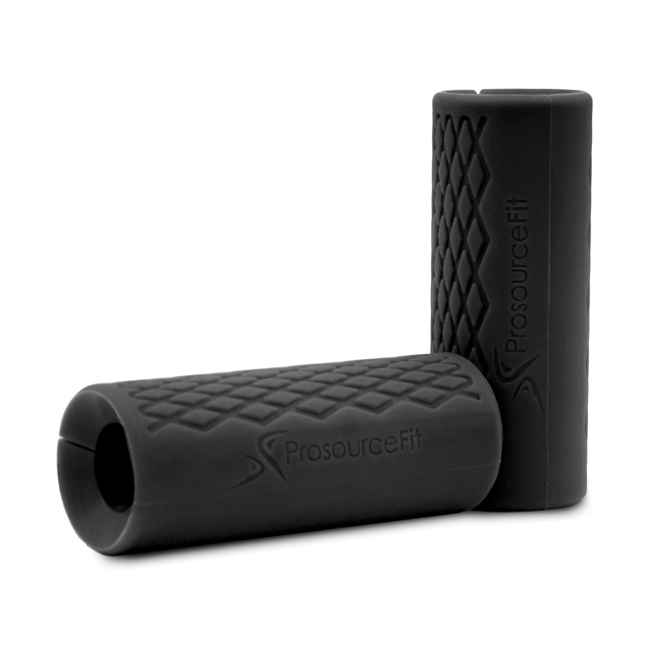 Prosourcefit Thick Bar Grips, 1.9-Inch Diameter, Silicone, Black ...