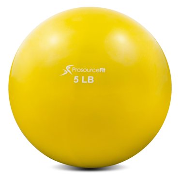 ProsourceFit Weighted Medicine Ball for Full Body Workouts w/ Non-Slip ...