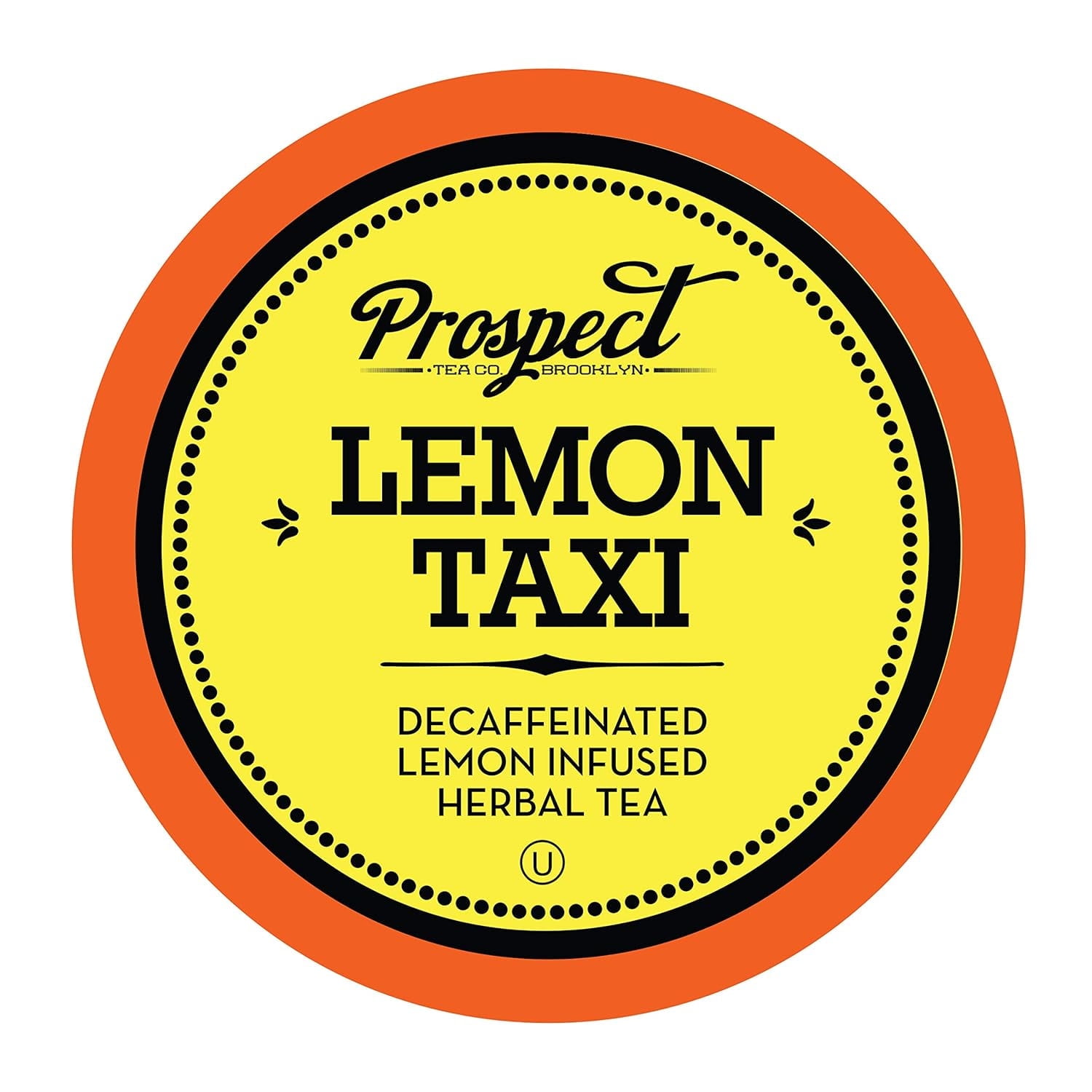 Prospect Tea Co. Lemon Taxi Tea Pods Caffeinated Herbal Tea Pods for ...