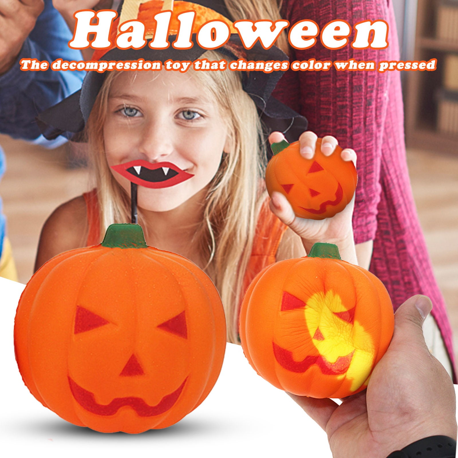 Prospector Skateboard Discolor Decompression Resilience Pumpkin Toy For ...