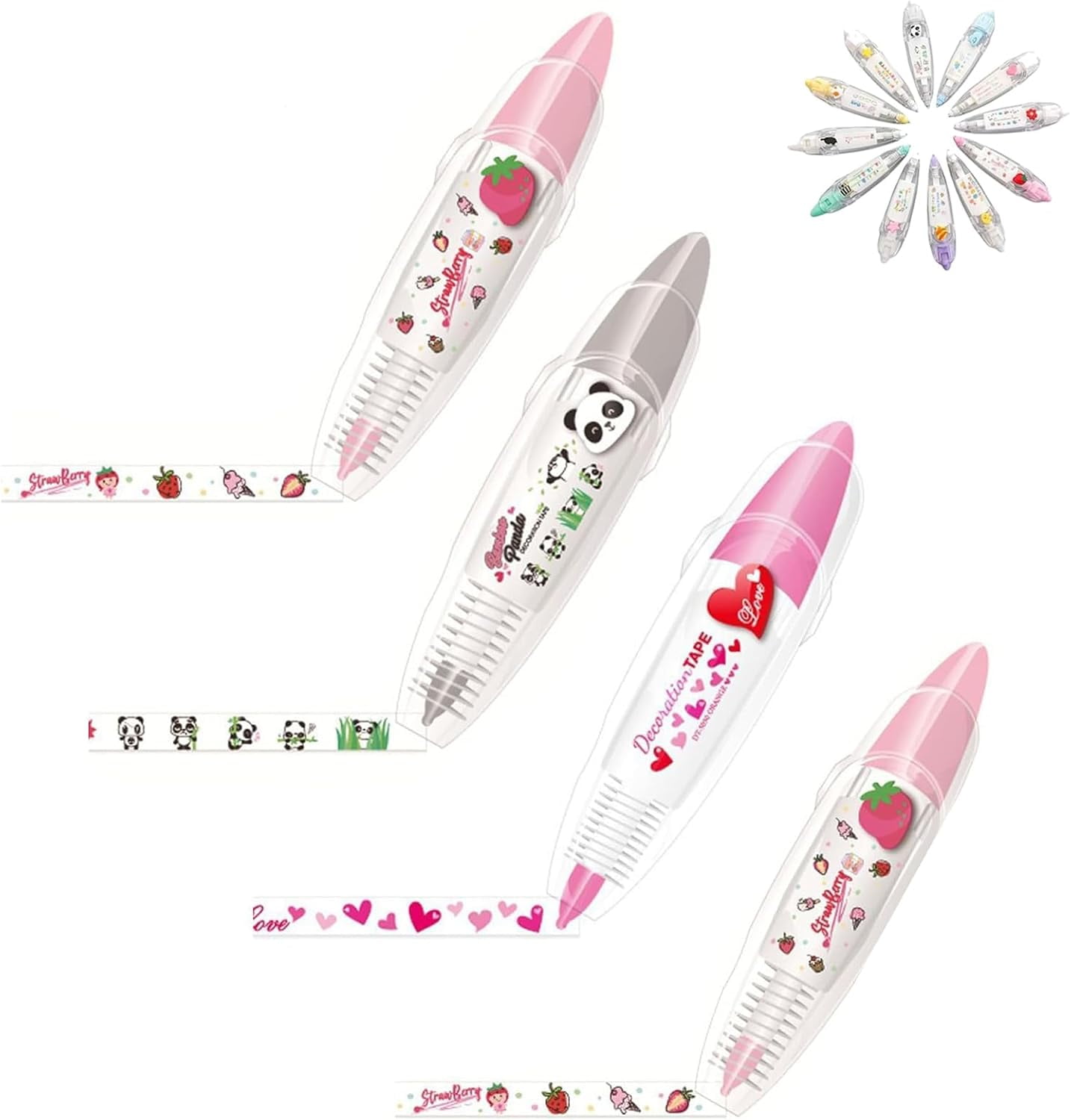 Prospectp Decorative Pen,Animal Press Type DecorativePens,DIY Cute ...