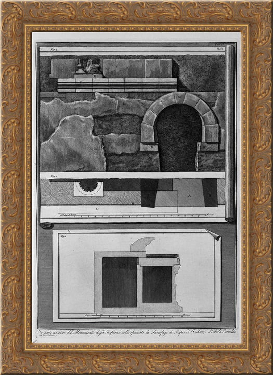 Prospectus outside the Monument of the neck cross section of the ...