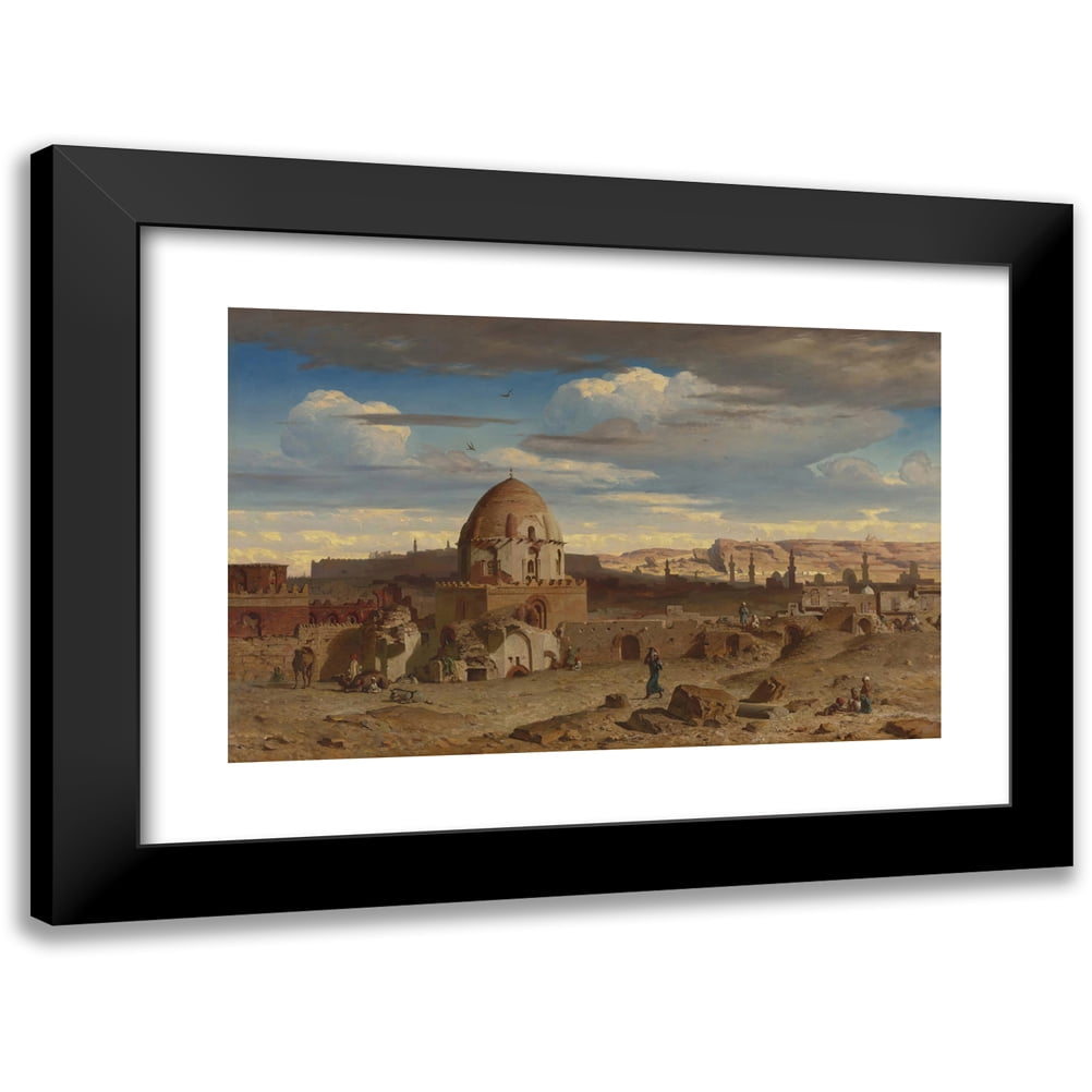 Prosper Marilhat 14x11 Black Modern Framed Museum Art Print Titled ...