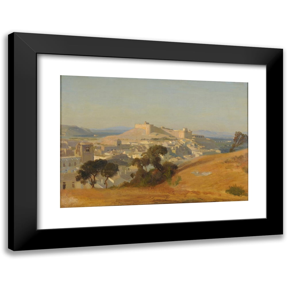 Prosper Marilhat 14x11 Black Modern Framed Museum Art Print Titled ...