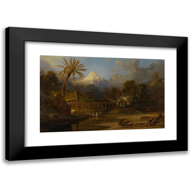 Prosper Marilhat 18x13 Black Modern Framed Museum Art Print Titled ...