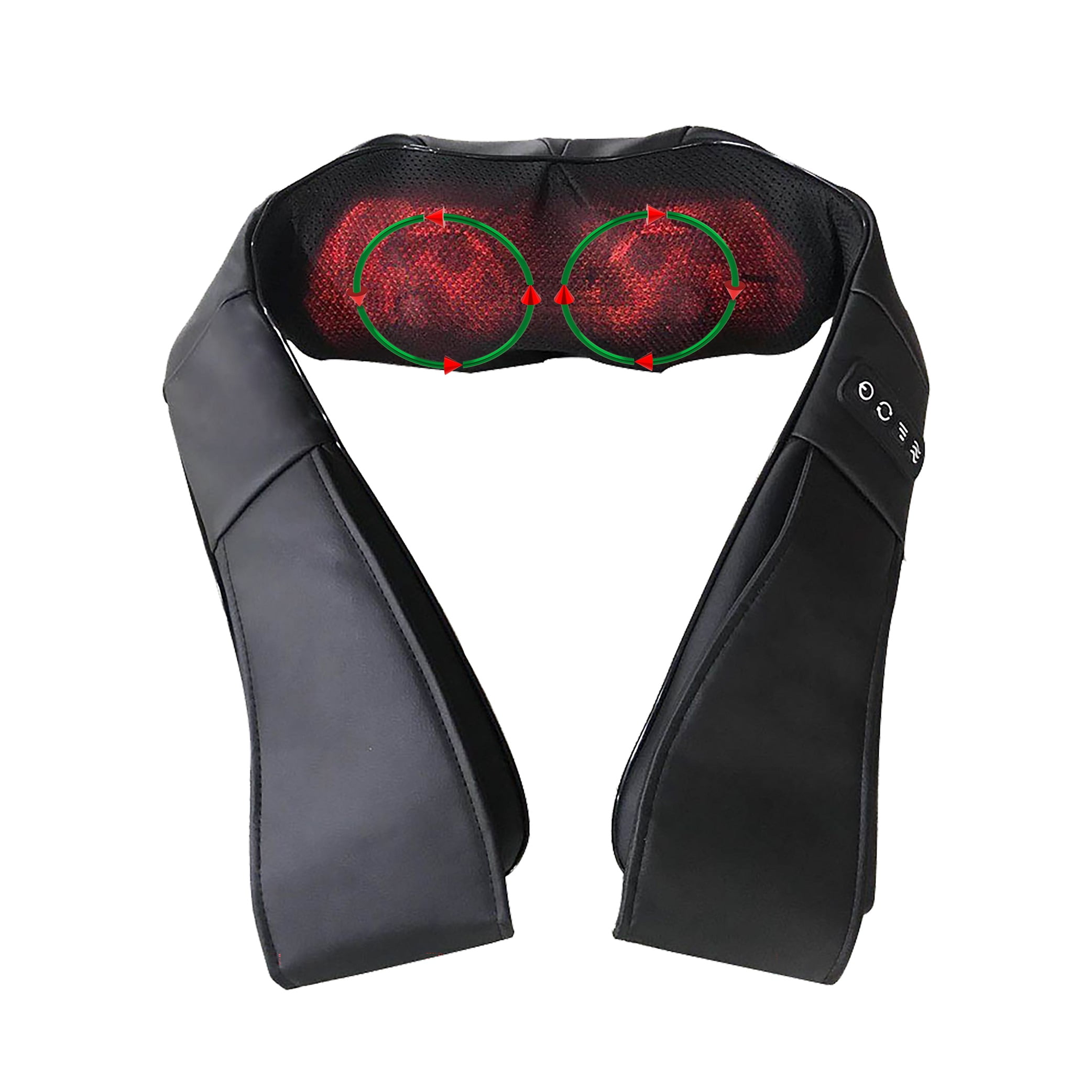 Prospera Panther Shiatsu Neck and Back Massager with Comfortable Heat ...