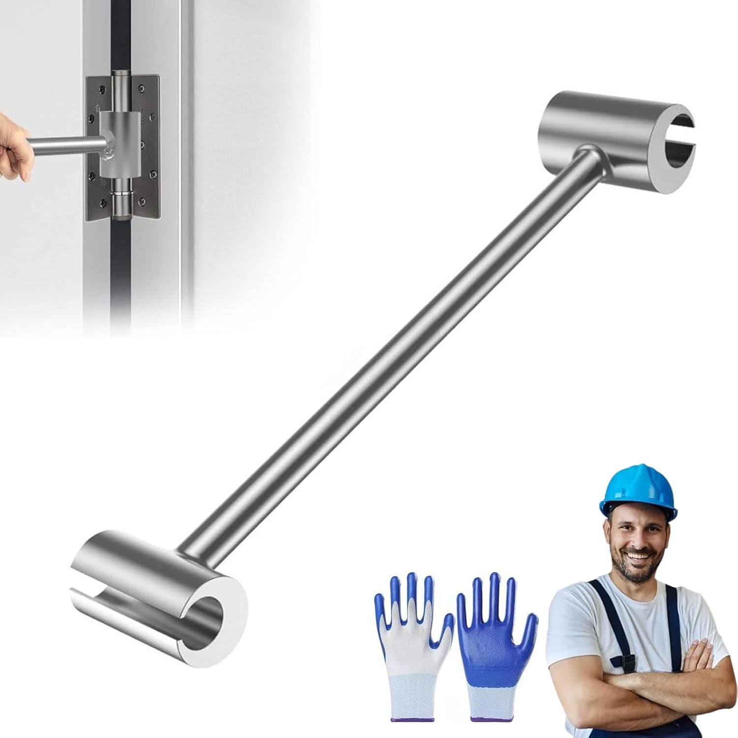 Prosperousk Door Hinge Adjustment Tool, Hinges Gap Adjusting Wrench ...