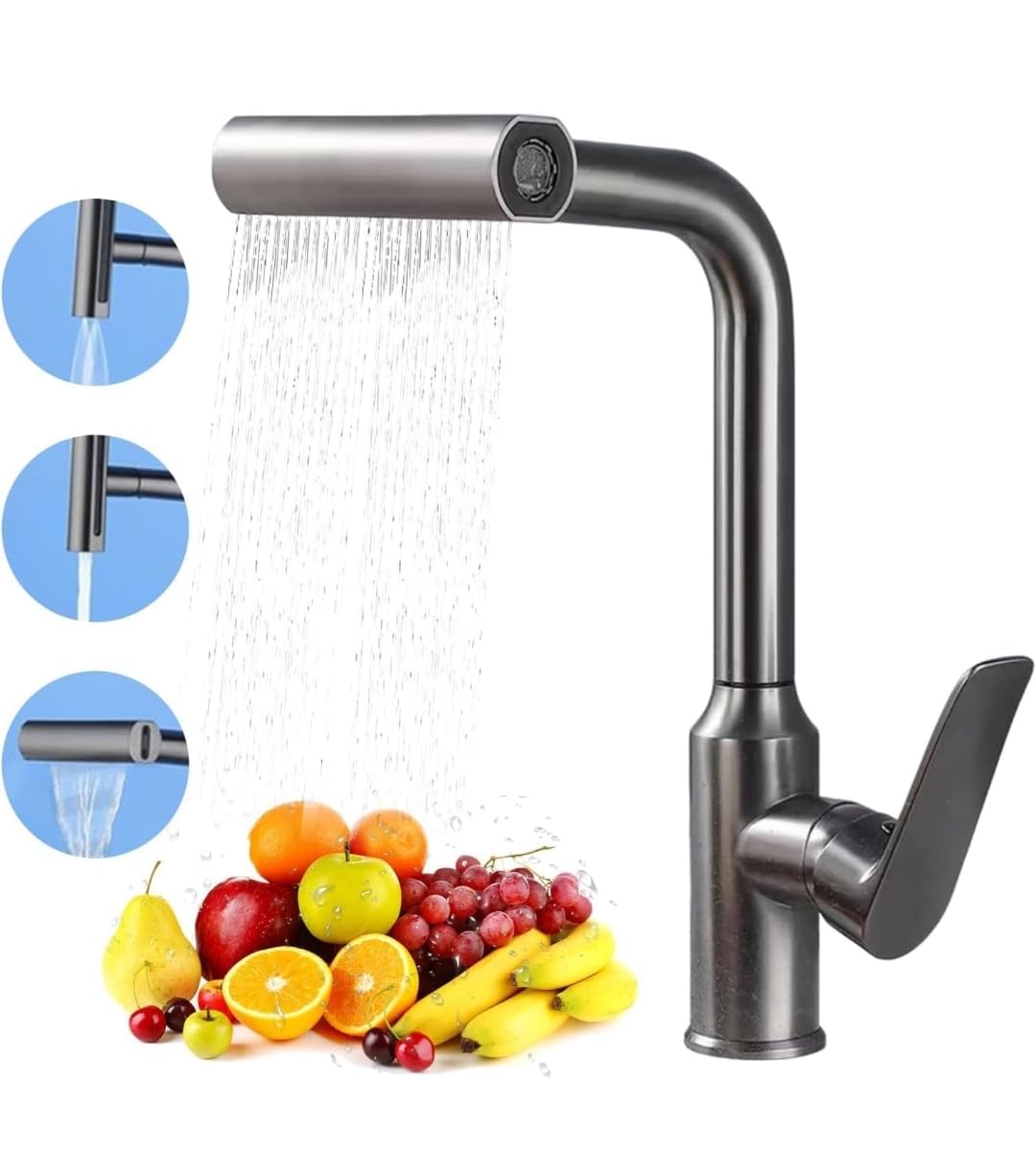 ProssimaGen Designer Brass Single Lever Kitchen Sink Mixer With ...