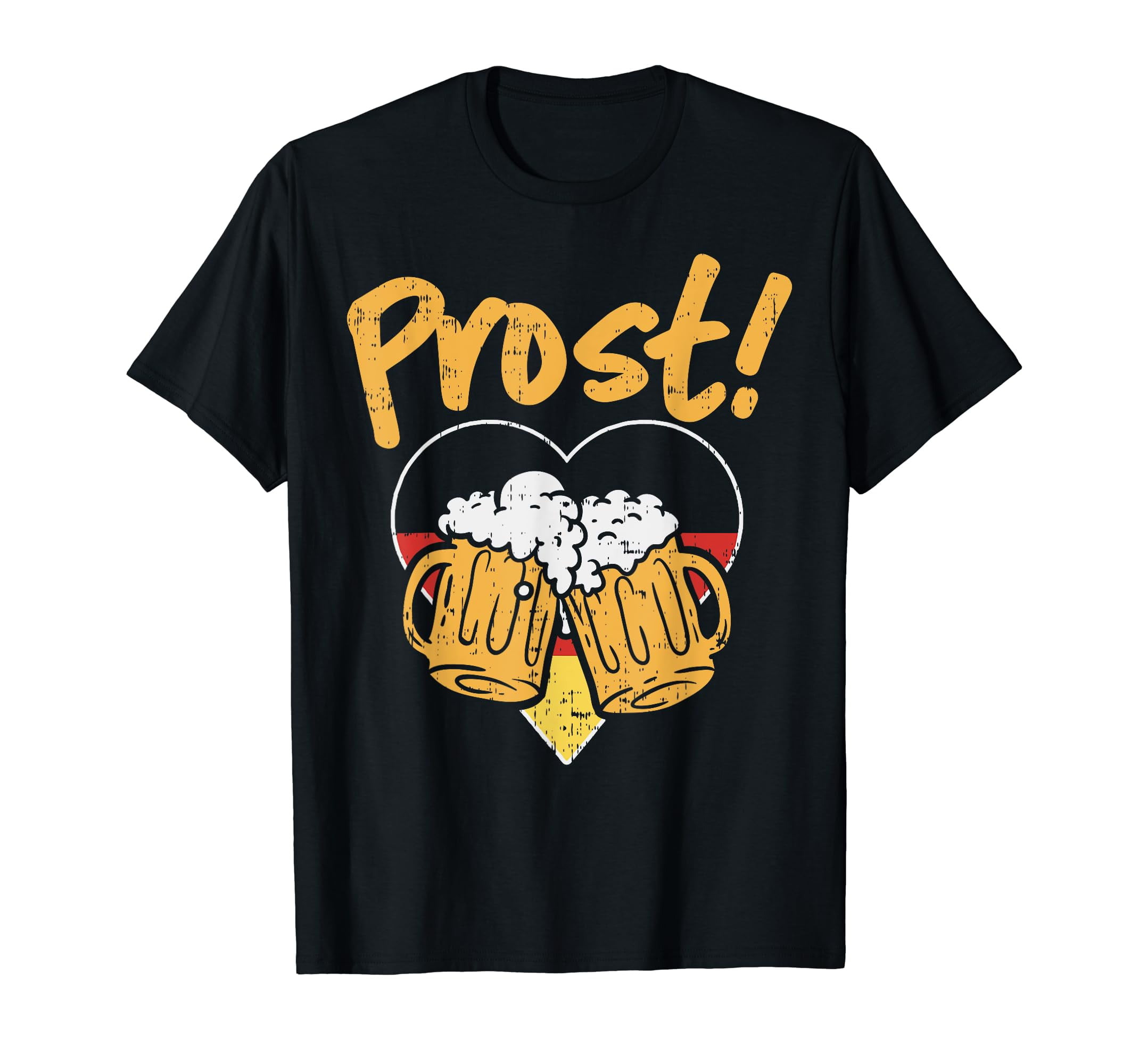 Prost Shirt Oktoberfest Cheers German Drinking Beer Party T-Shirt ...