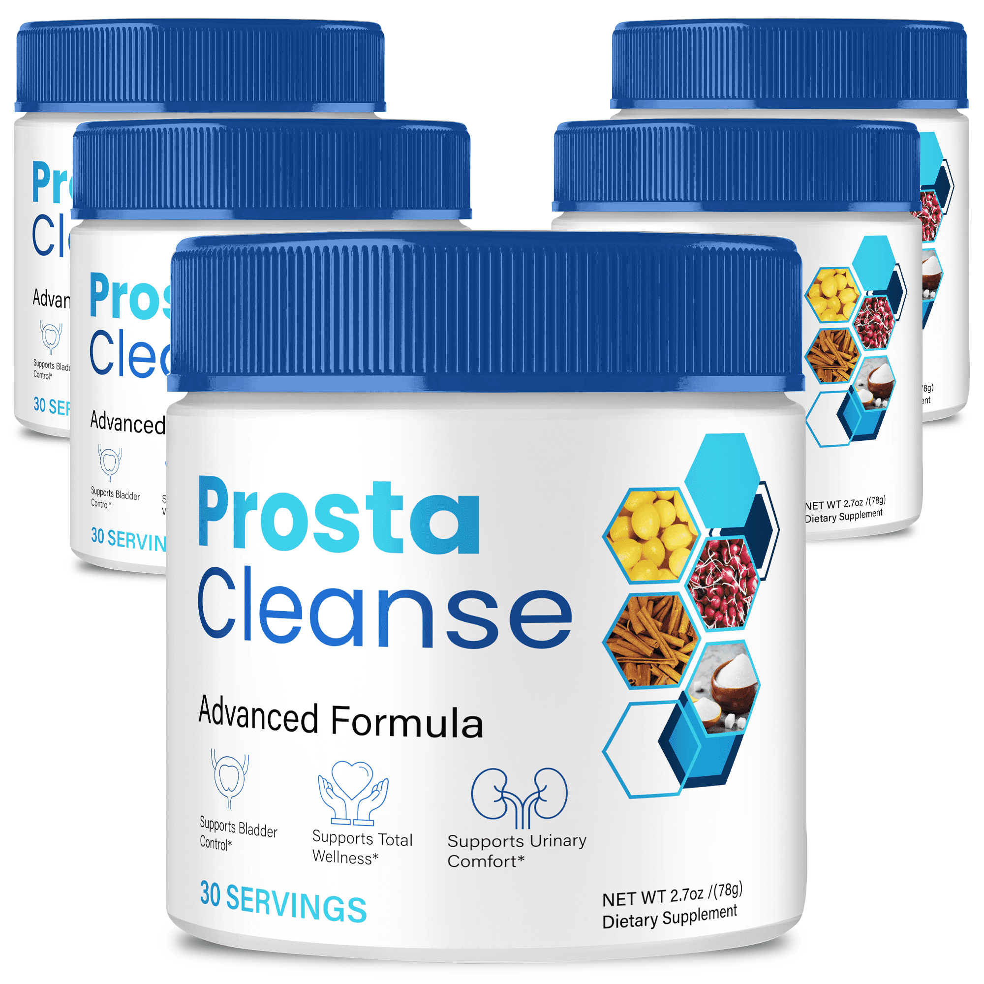 Prosta Cleanse Powder Prostate Health Supplements for Men, Official ...