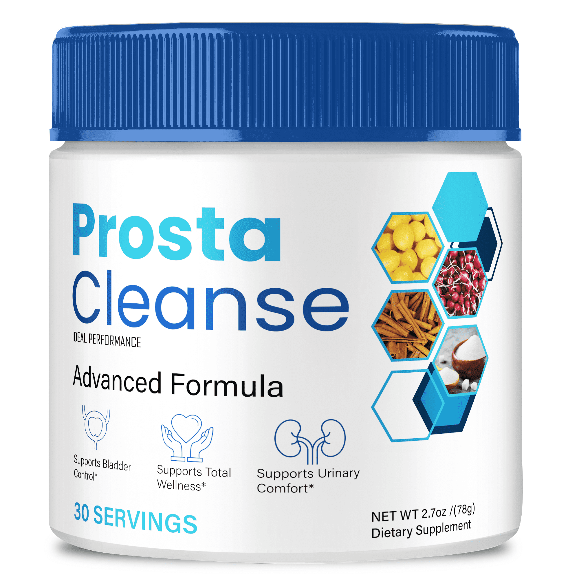 Prosta Cleanse Powder Prostate Health Supplements for Men, Official ...