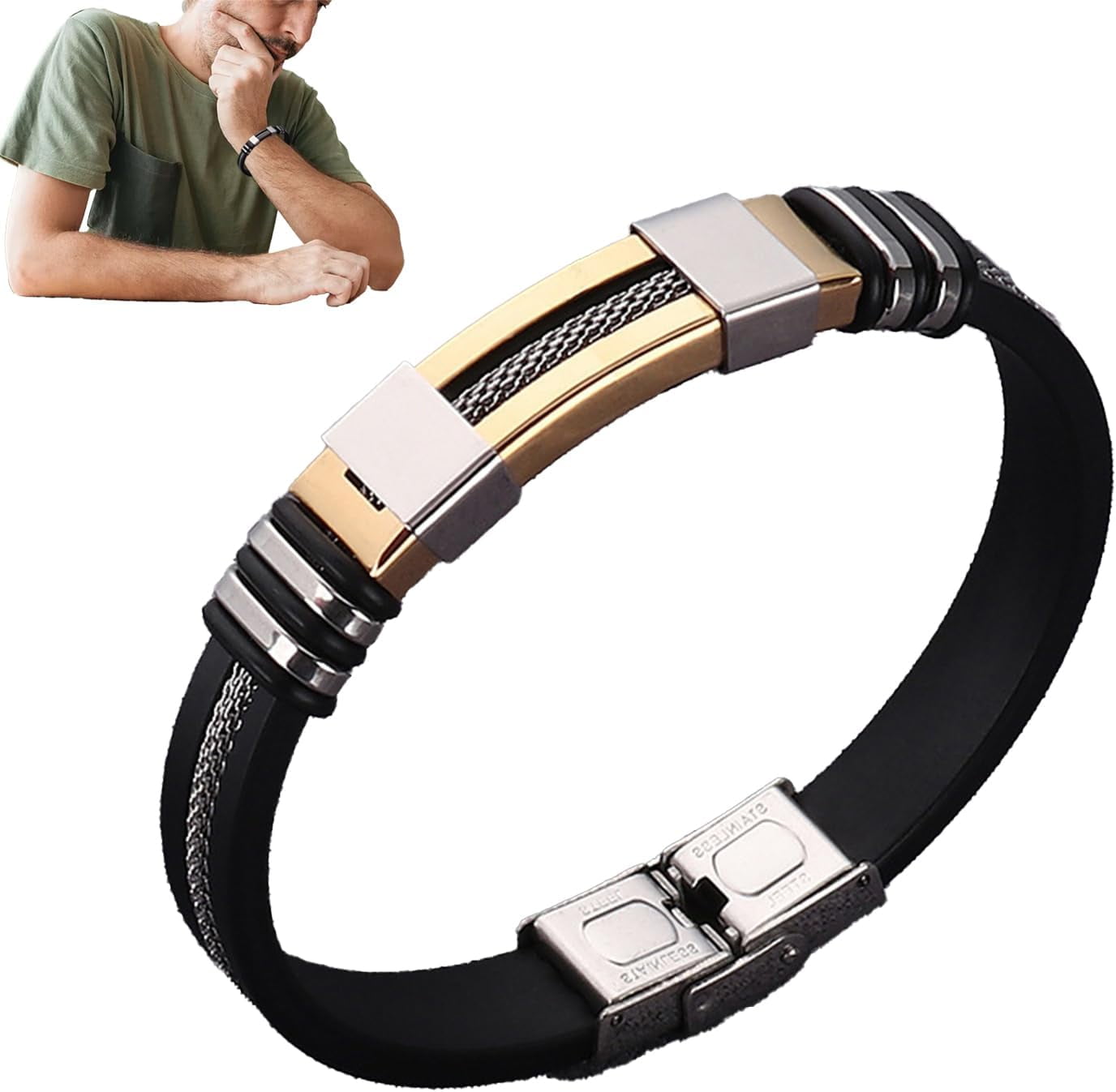 Prosta Power Magnetic Copper Wristband, Magnetic Copper Prostate Band ...