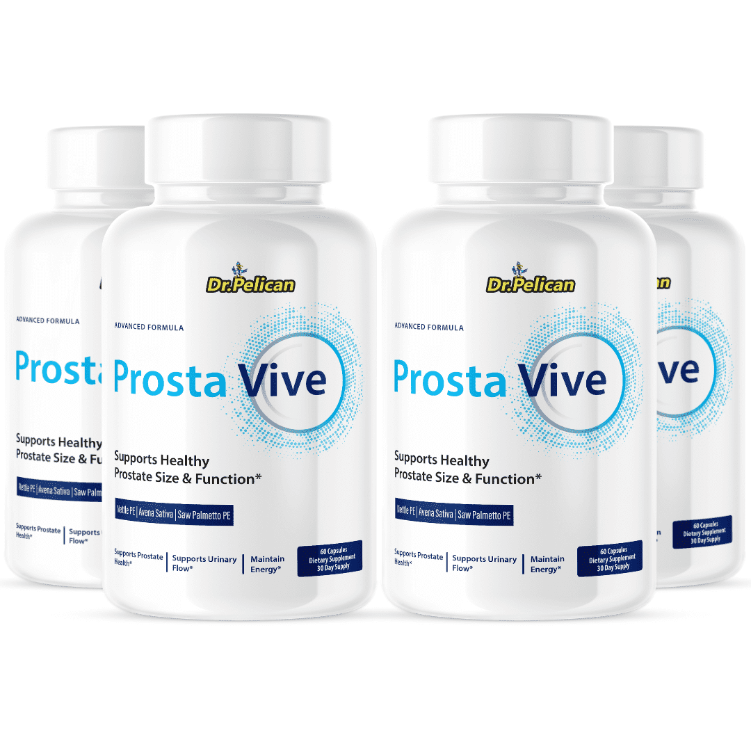 Prosta Vive - Prostate Support- 4 Bottles- 240 Capsules - Walmart.com