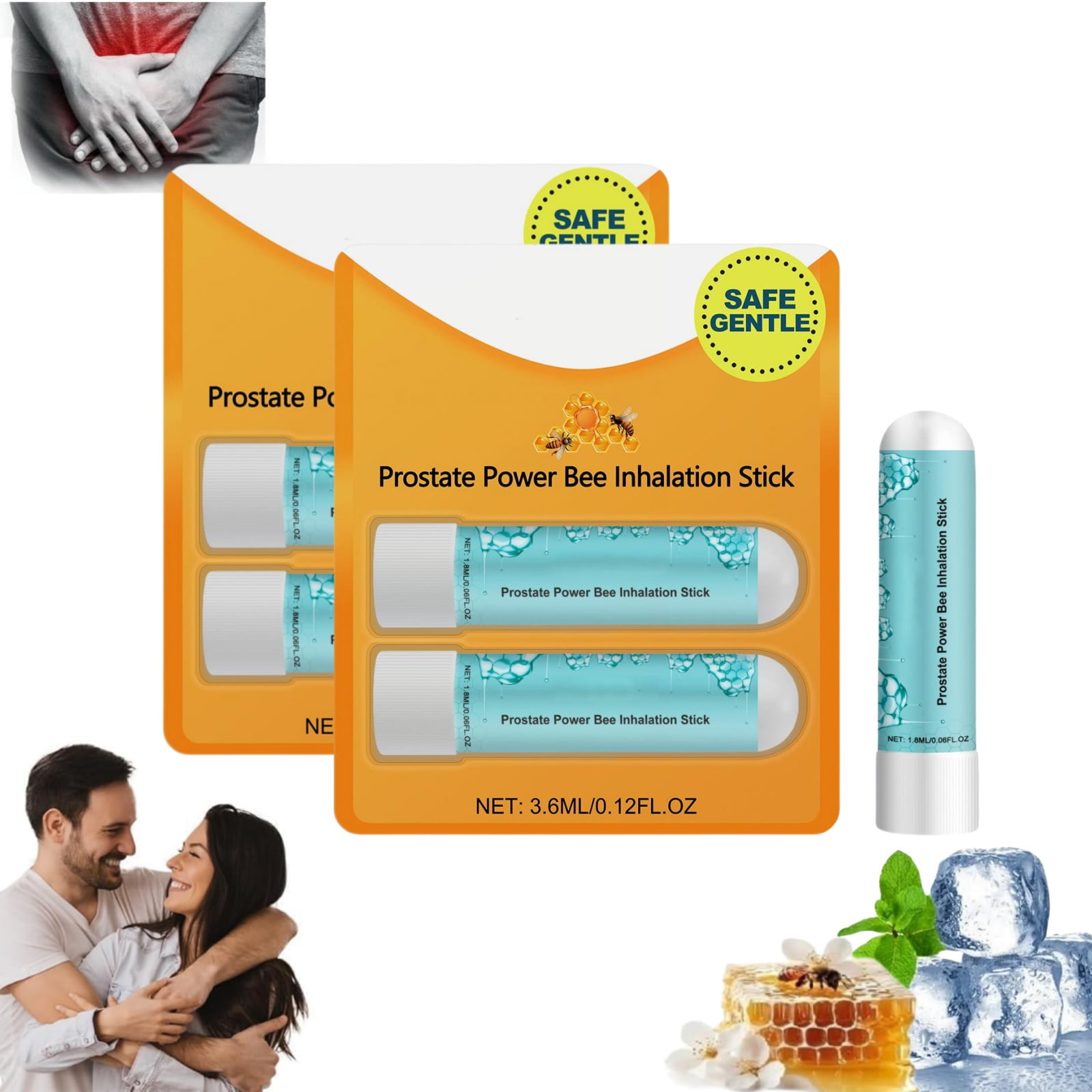ProstaPower Bee Inhalation Stick, Bee Wellness Inhaler, Prostate ...