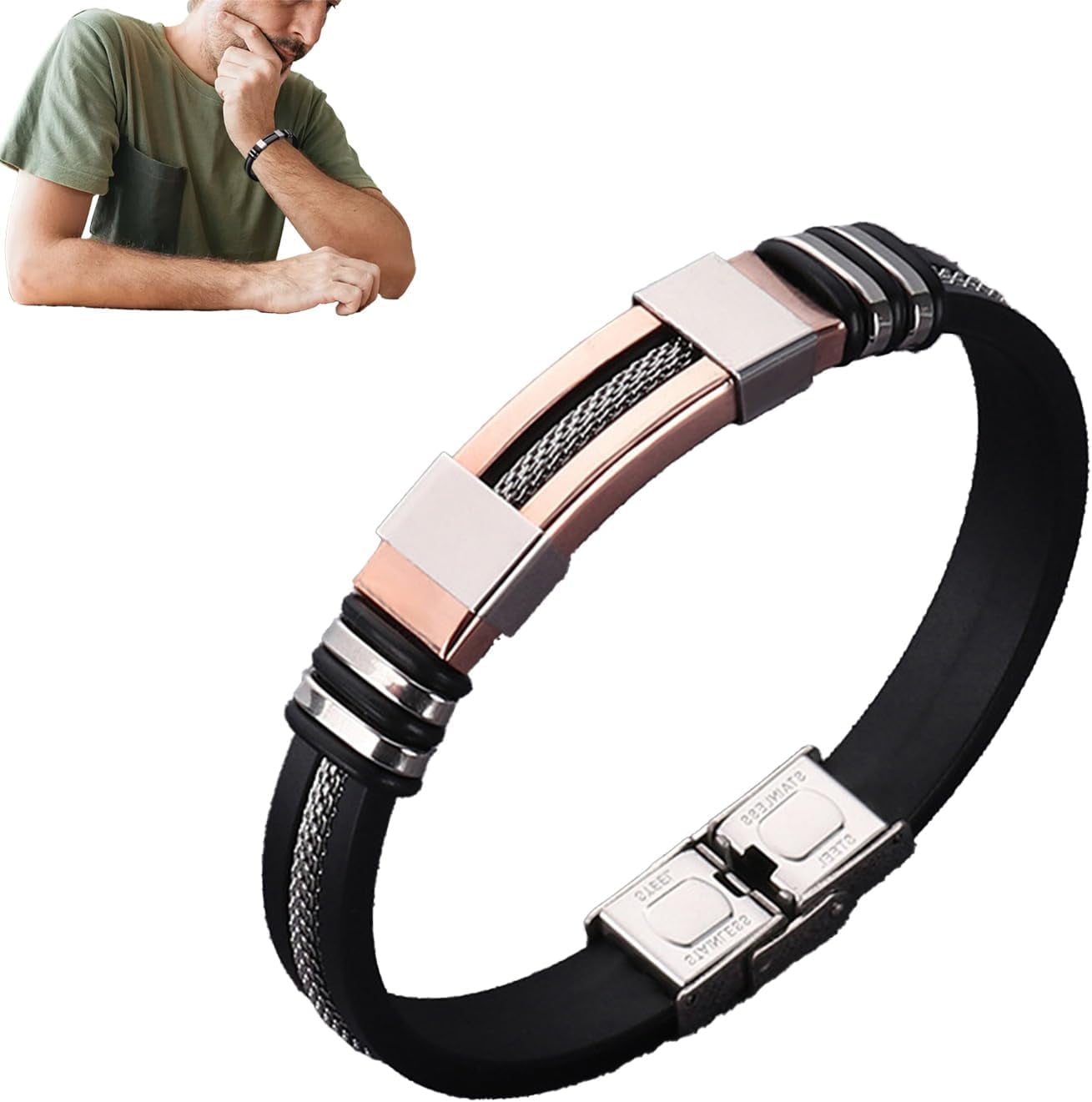 ProstaPower Magnetic Copper Wristband, Magnetic Copper Prostate Band ...