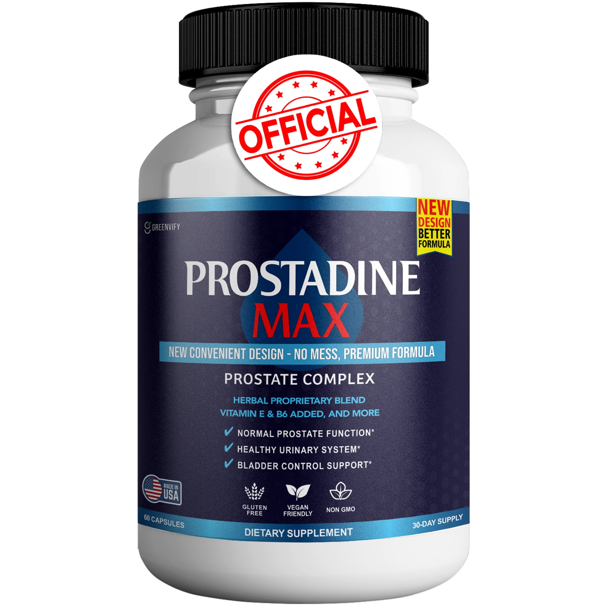 GREENVIFY Prostadine Max Prostate Supplements for Men Capsules, Health ...
