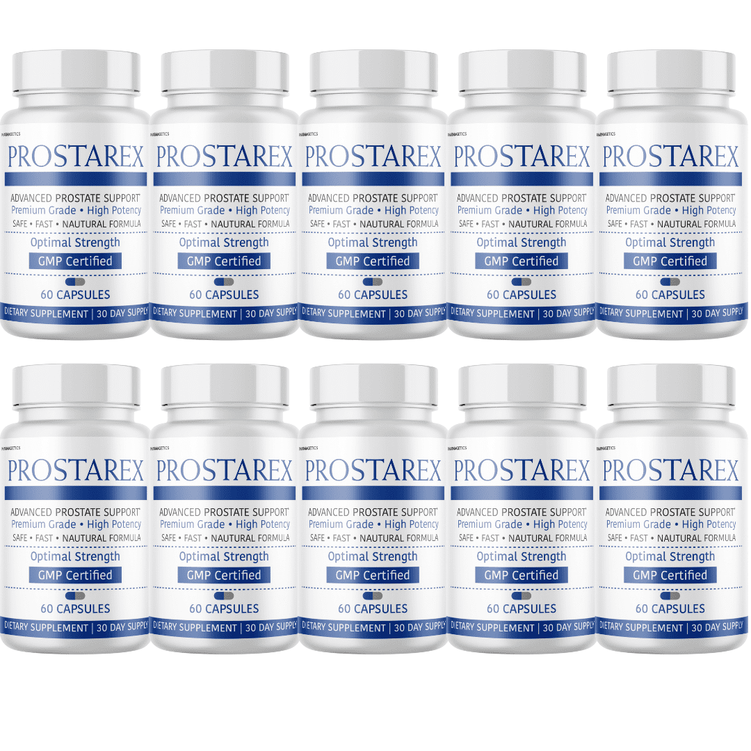 Prostarex Advance Prostate Support Dietary Supplement - 10 Bottles ...