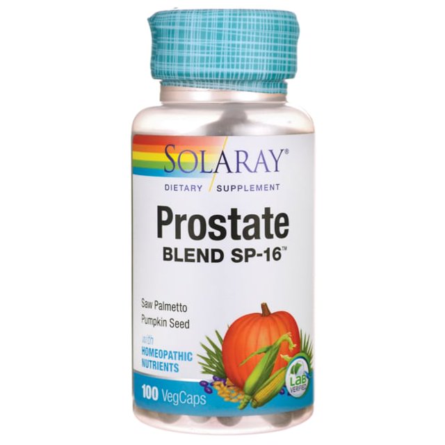 Prostate Blend SP-16 By Solaray - 100 Capsules - Walmart.com