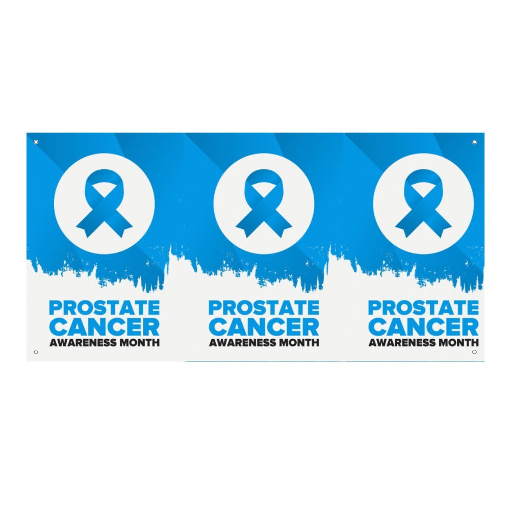 Prostate Cancer Awareness Month Banners Flag Hanging Backdrop Sign Wall ...