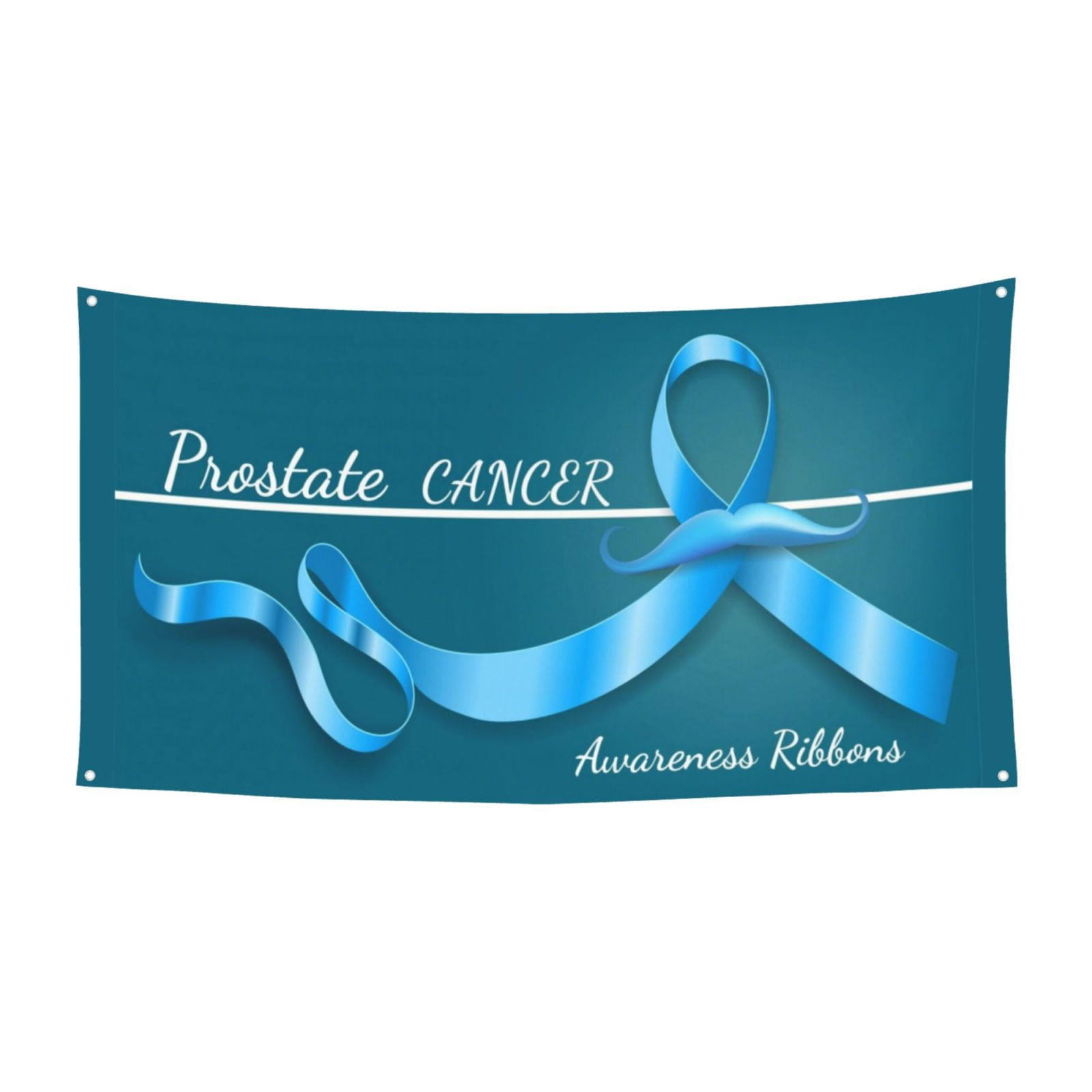 Prostate Cancer Awareness Month Blue Ribbon Banner Backdrop Holiday ...