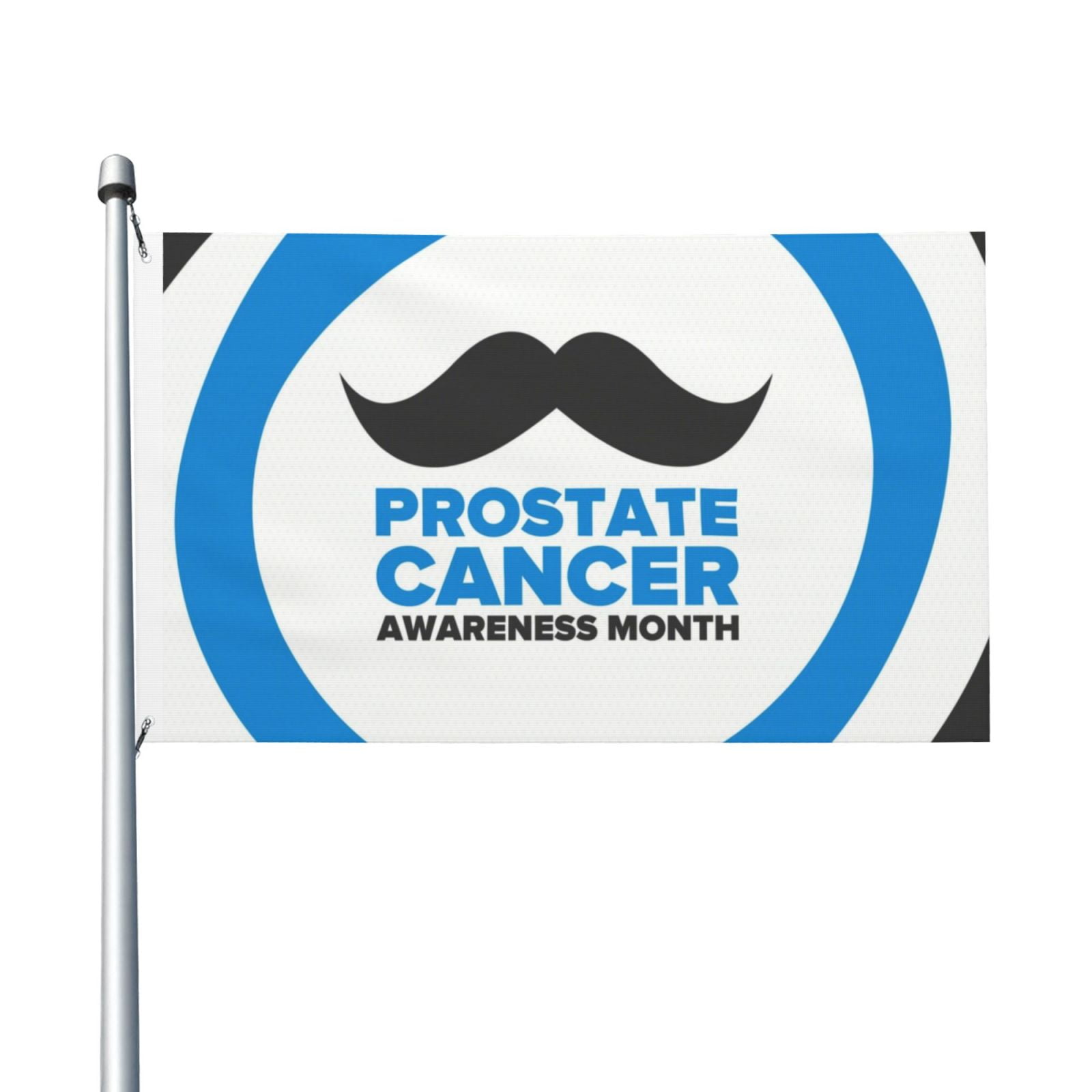 Prostate Cancer Awareness Month Blue Ribbon Garden Flags 3x5 Ft ...
