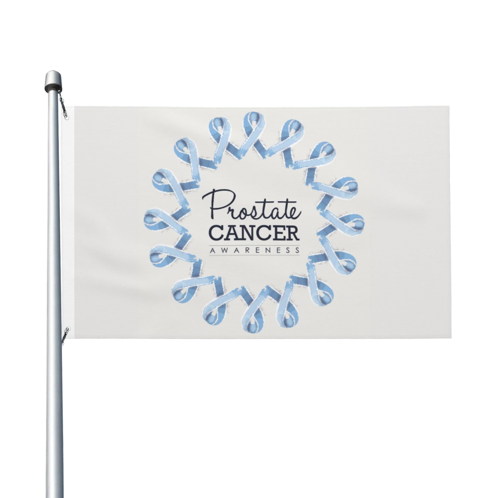Prostate Cancer Awareness Month Flag 3x5 Ft Double-Sided Flag Outdoor ...