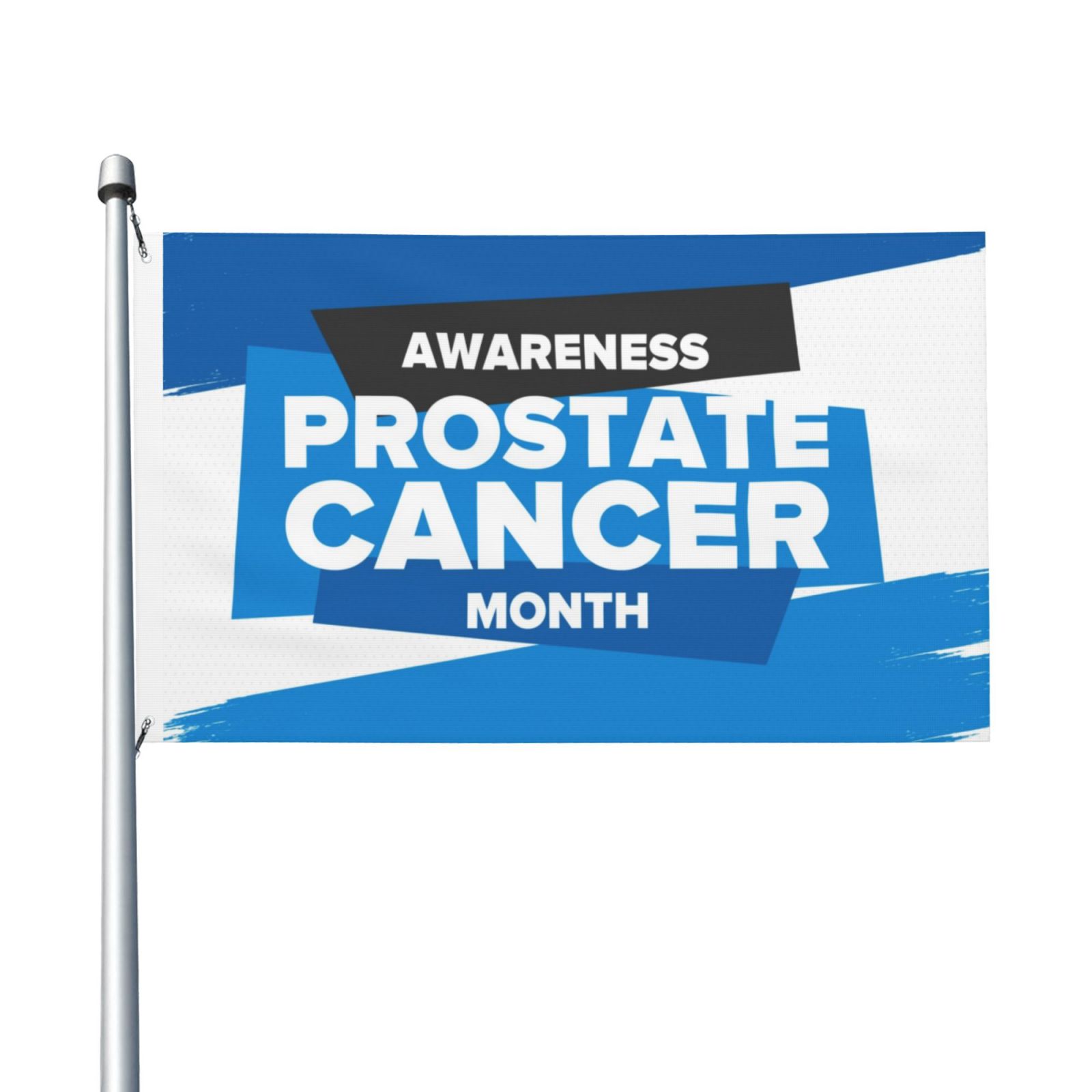 Prostate Cancer Awareness Month Flag 3x5 Ft Double-Sided Flag Outdoor ...