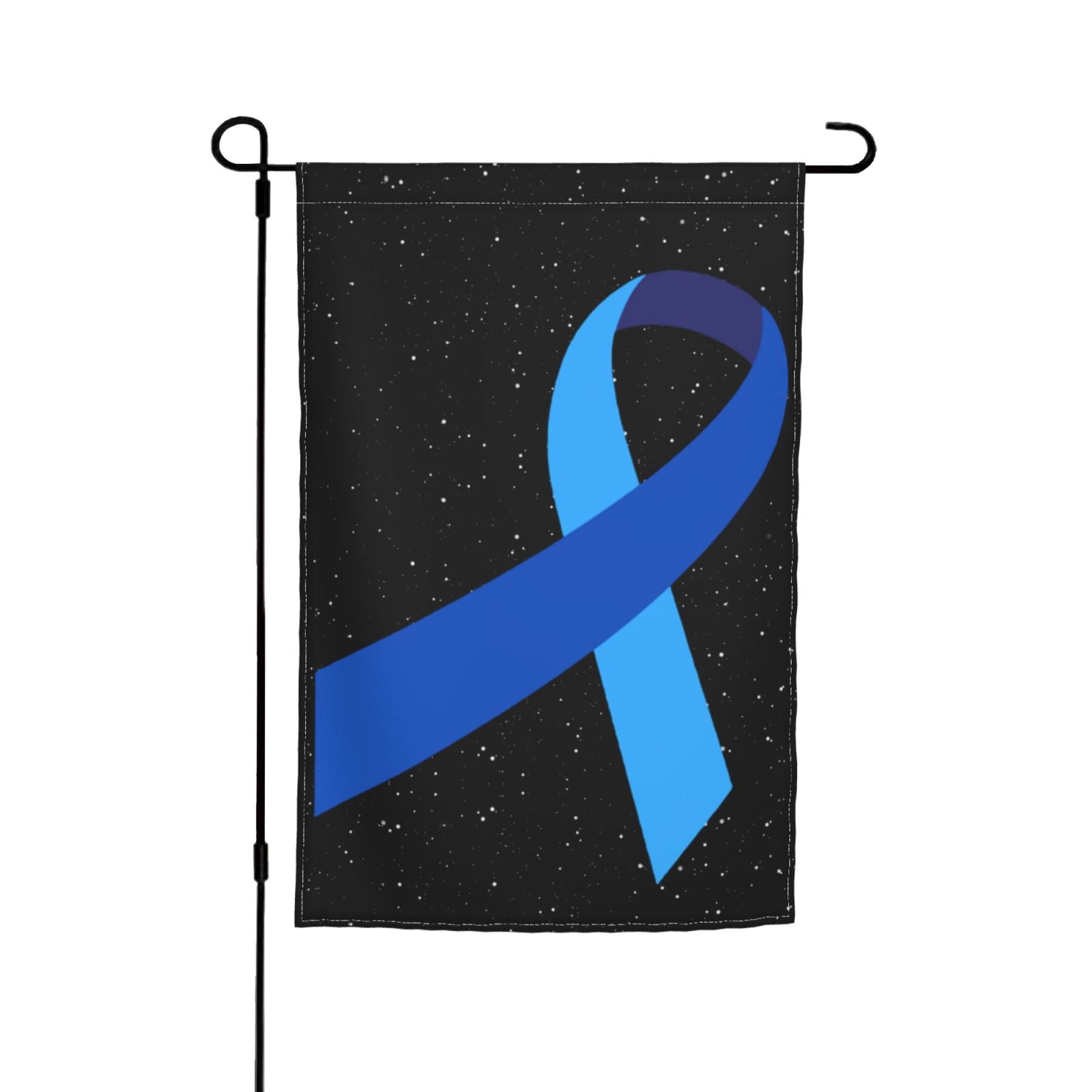Prostate Cancer Garden Flag 12x18 Inch, Double Sided Outside Sign Yard ...