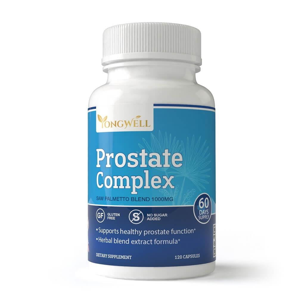 Prostate Complex, Saw Palmetto Blend 1000mg (120 Capsules) - Walmart.com