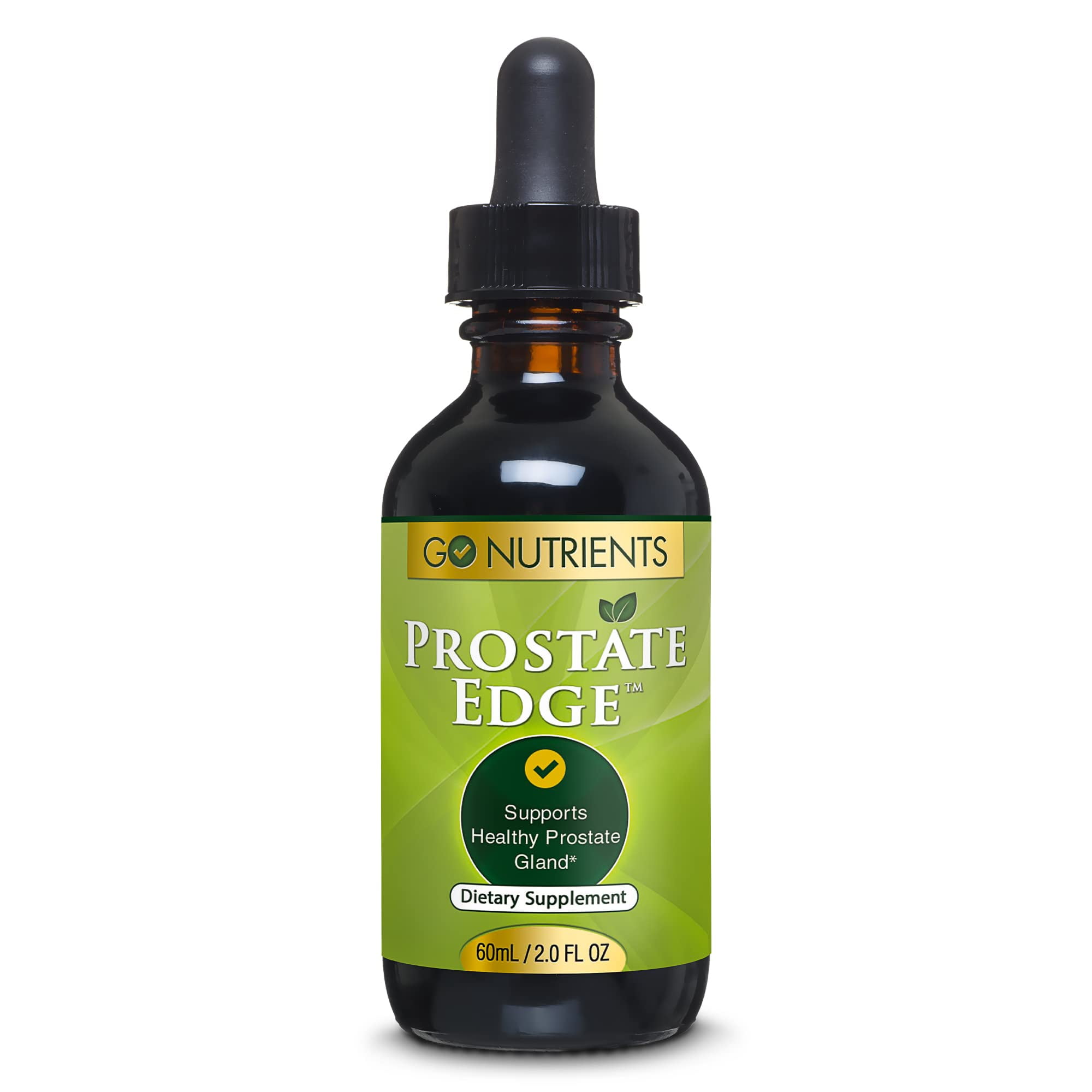 Prostate Edge Health Support Liquid Supplement with Saw Palmetto ...