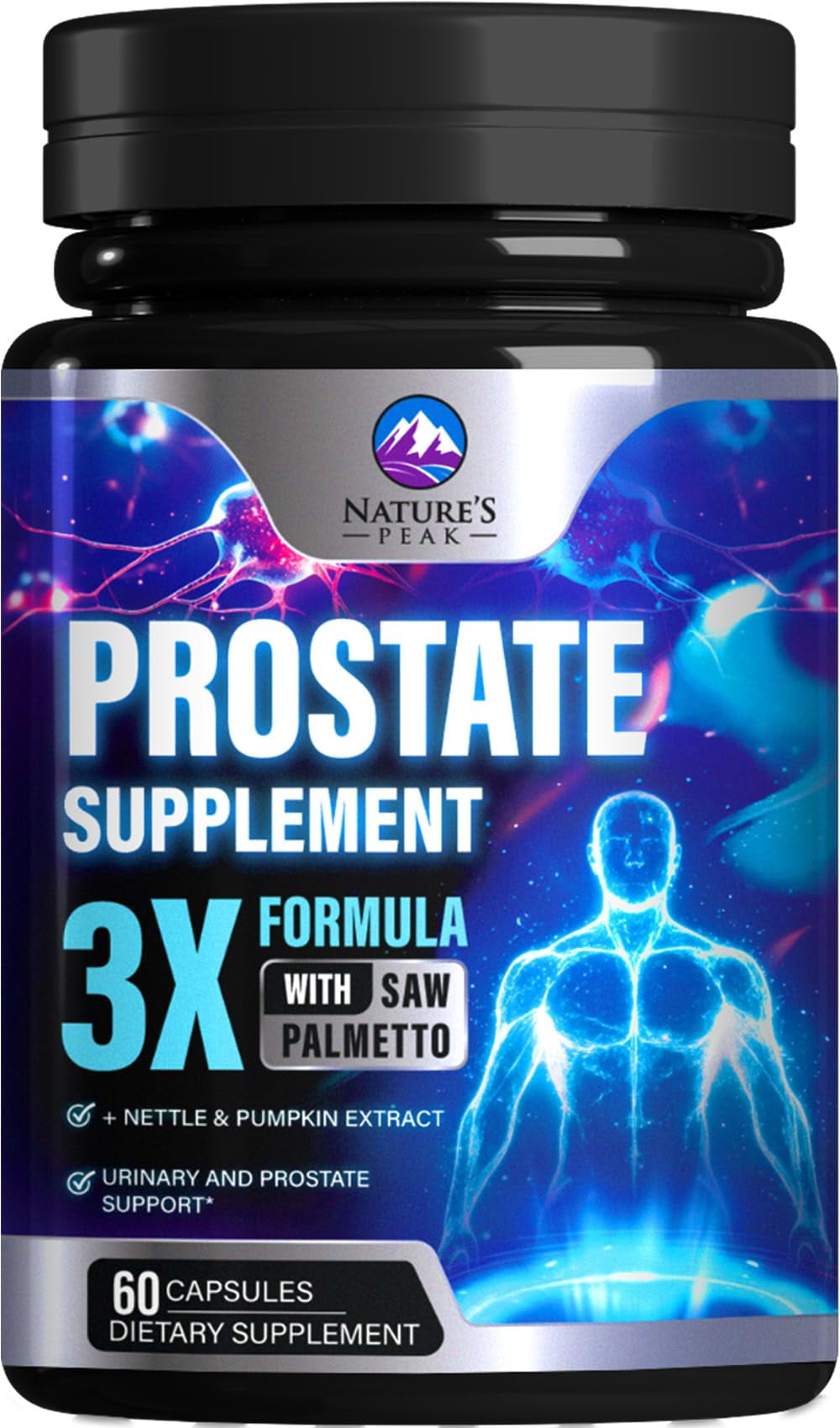 Prostate Health Supplements for Men - Potent 3X Formula with Saw ...