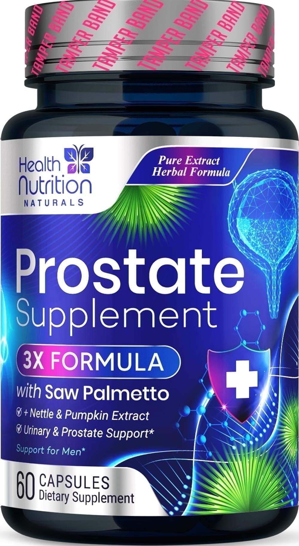 Prostate Health Supplements for Men - Potent 3X Formula with Saw ...