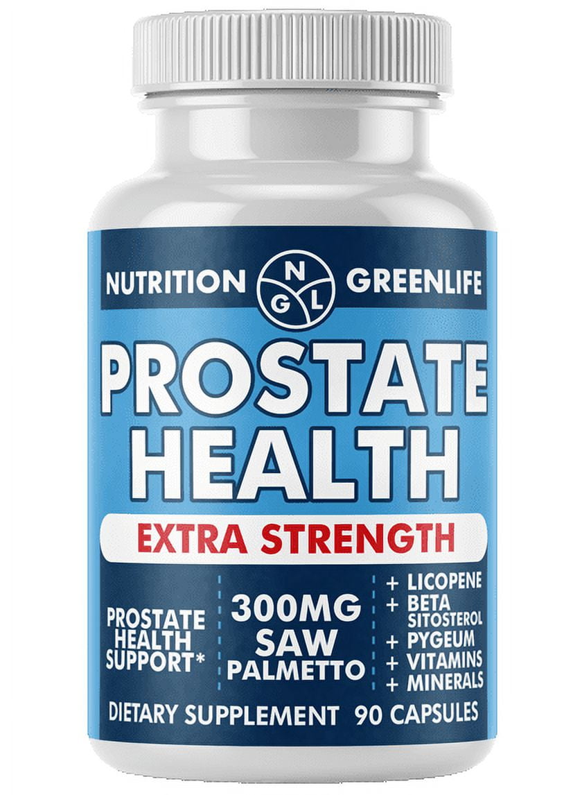 Prostate Health Support - Extra Strength All Natural - Helps with ...