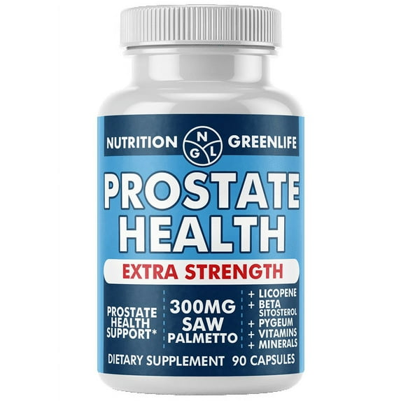 Prostate Health Support - Extra Strength All Natural - Helps with ...