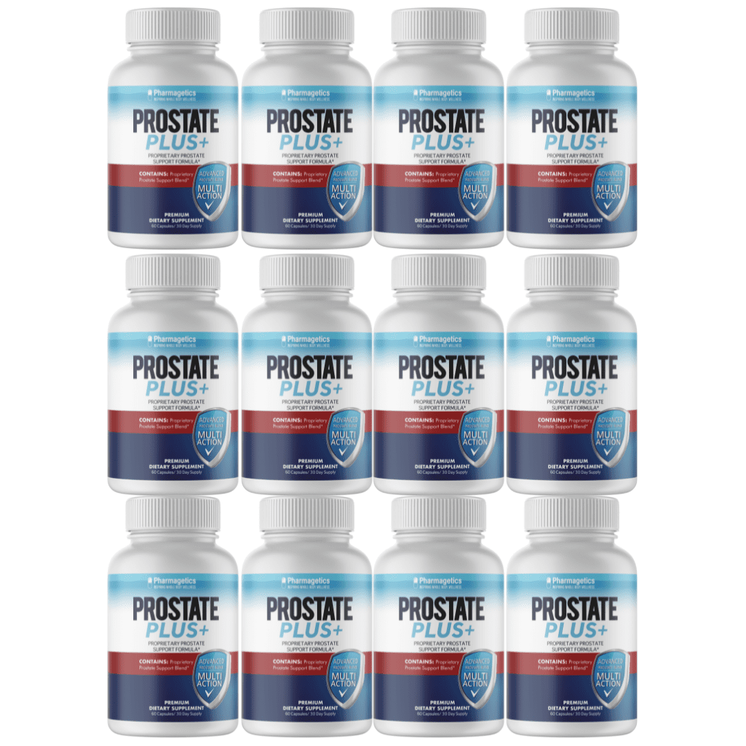 Prostate Plus+ Prostate Support Formula - Proprietary Blend - 12 ...