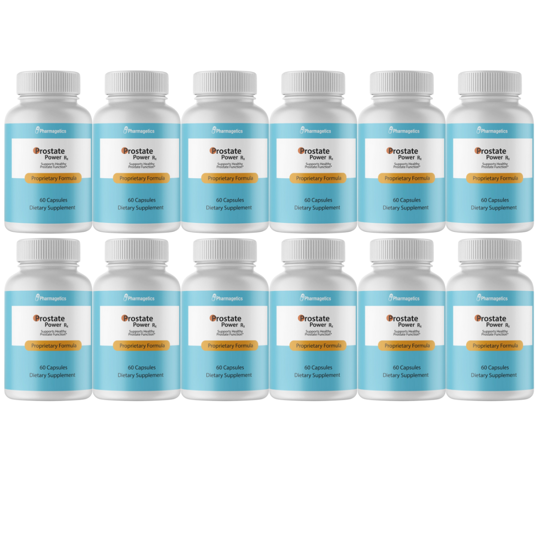 Prostate Power RX - Proactive Prostate Support - 12 Bottles - Walmart.com