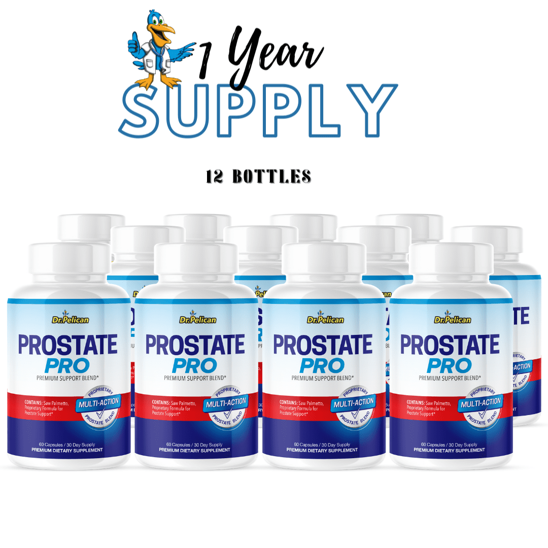 Prostate Pro- Urinary Tract Health/ Circulation Booster- 12 Bottles ...