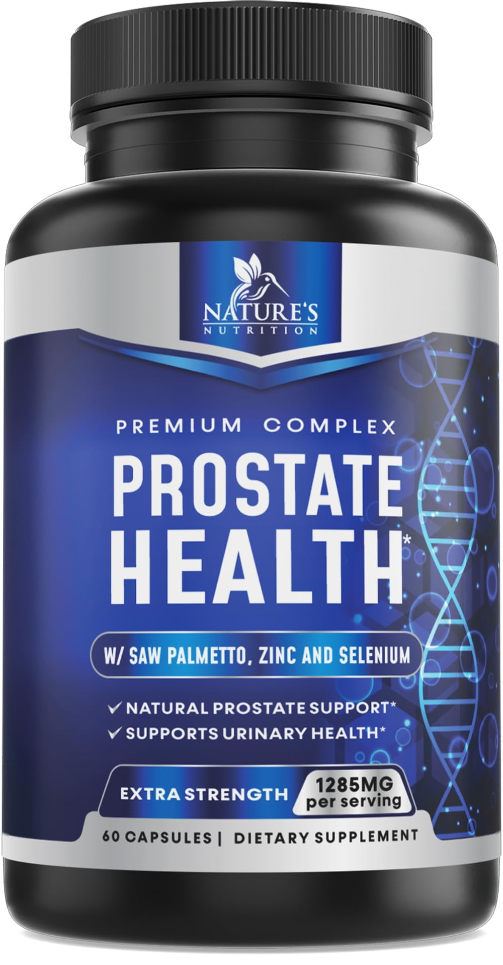Men's Prostate Support Supplement - Saw Palmetto, Beta Sitosterol, Nettle, 60 Caps - Walmart.com