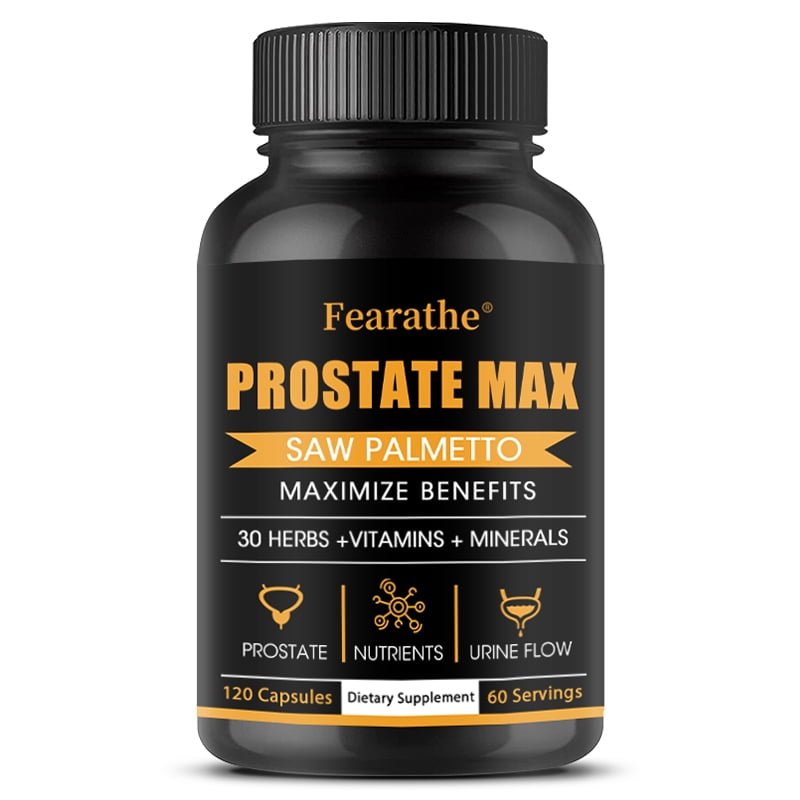 Prostate Supplement for Men - with Saw Palmetto, Nettle, Tomato Powder ...