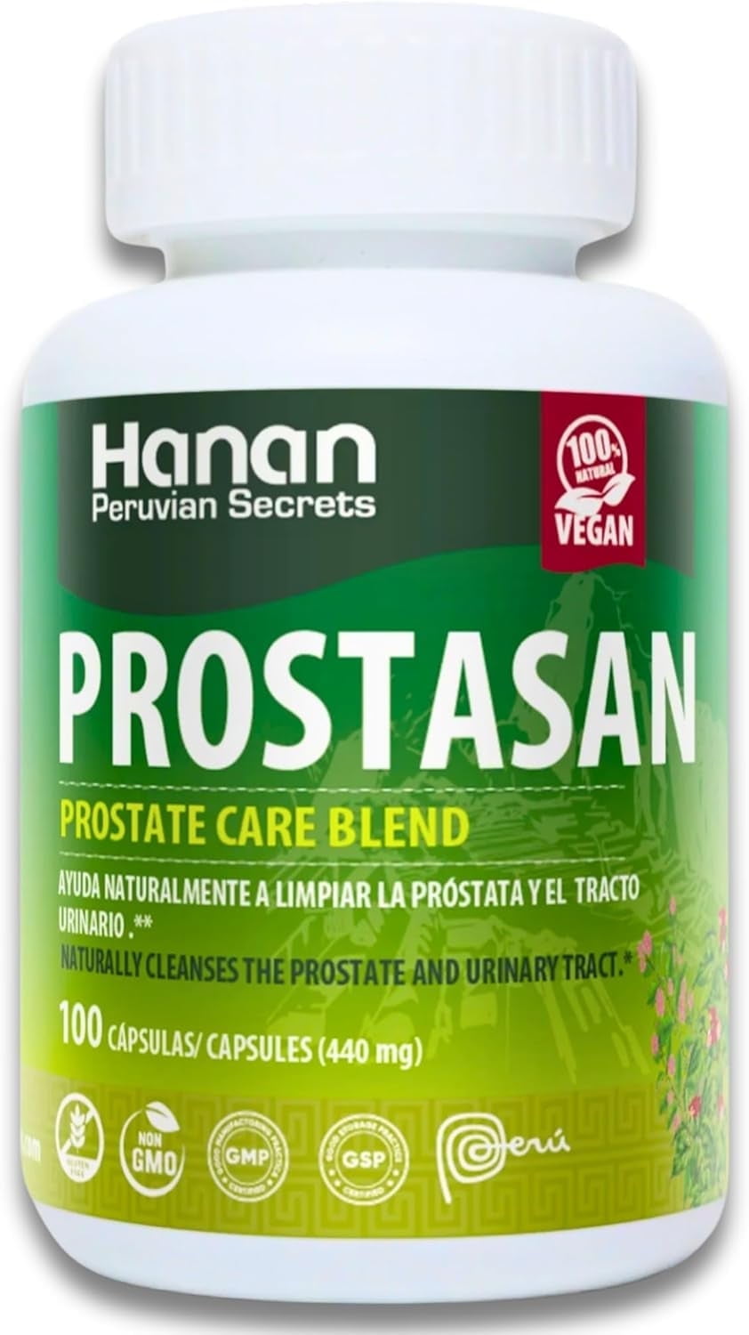 Prostate Supplements for Men 100 Capsules - Prostasan Blended with ...